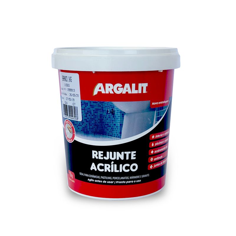 Rejunte Acrilico Argalit 1kg - Politintas